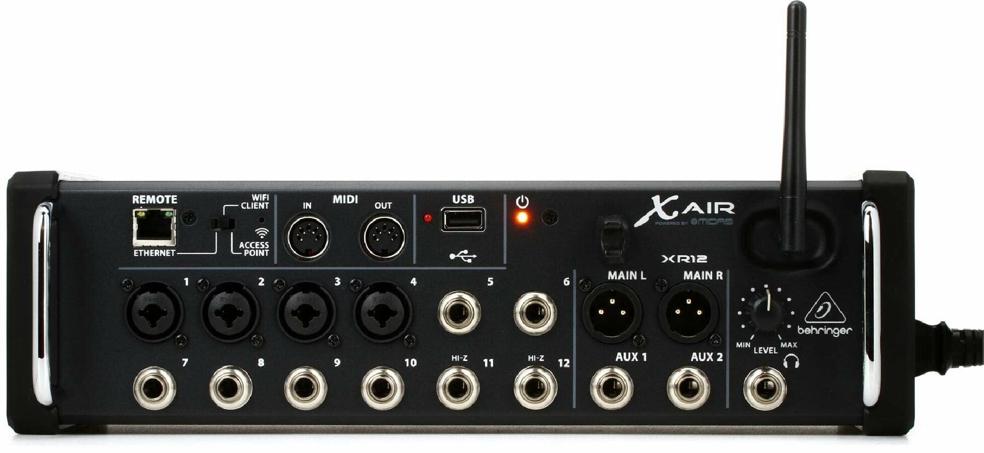 Микшер Behringer X Air XR12, цифровой, 12 каналов, фантомное питание