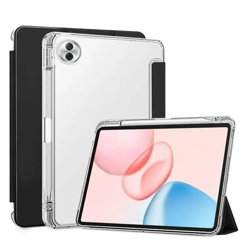 Умный чехол для Huawei Honor Pad 10 12.1 дюйма 2025 складывающийся стенд кожаный магнитный с карандашом держатель HEY3-W00/HEY3-W10 12,1"корпуса планшета