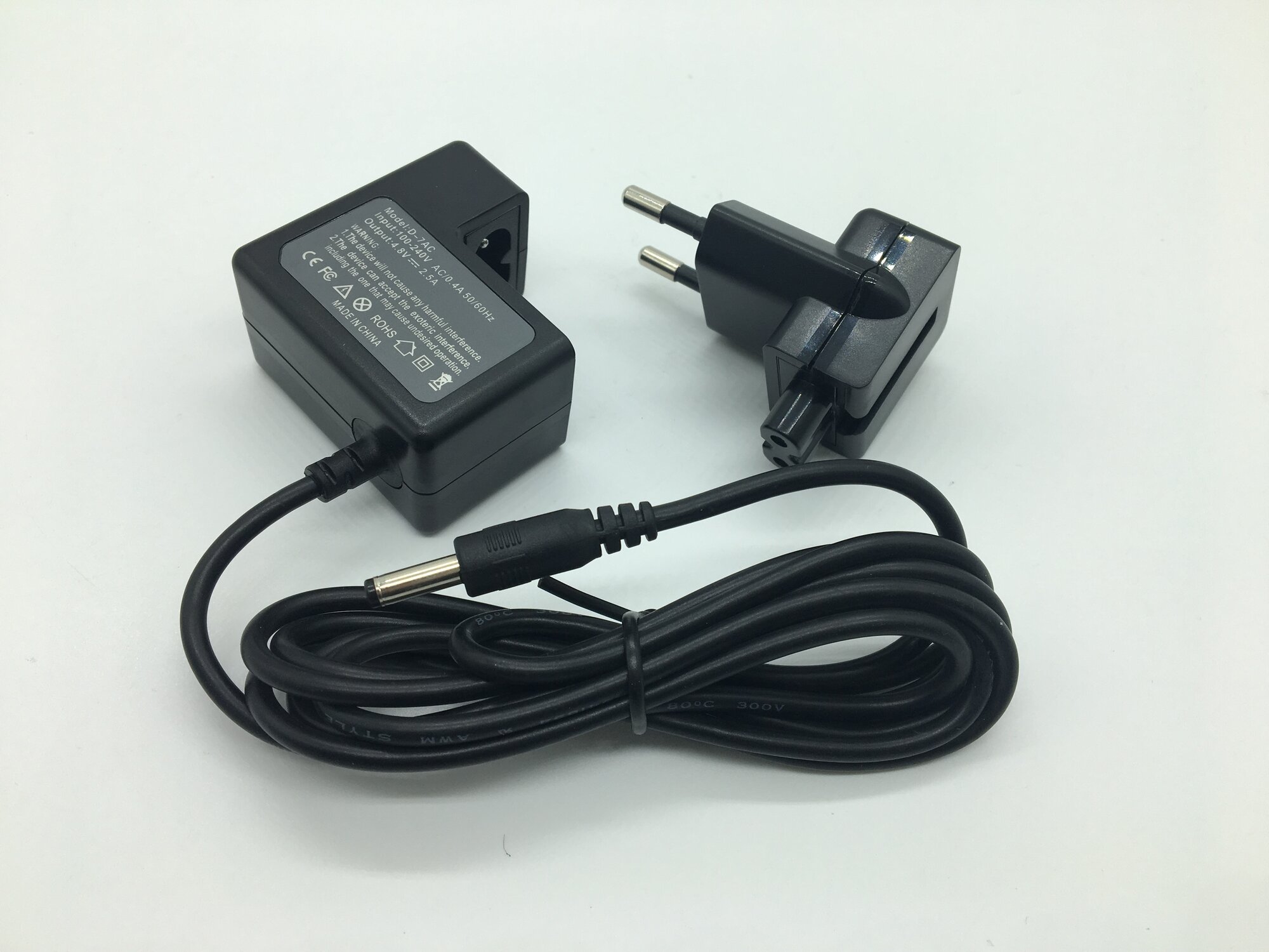 Блок питания 4.8V 2.5A разъем 4.0х1.7 мм