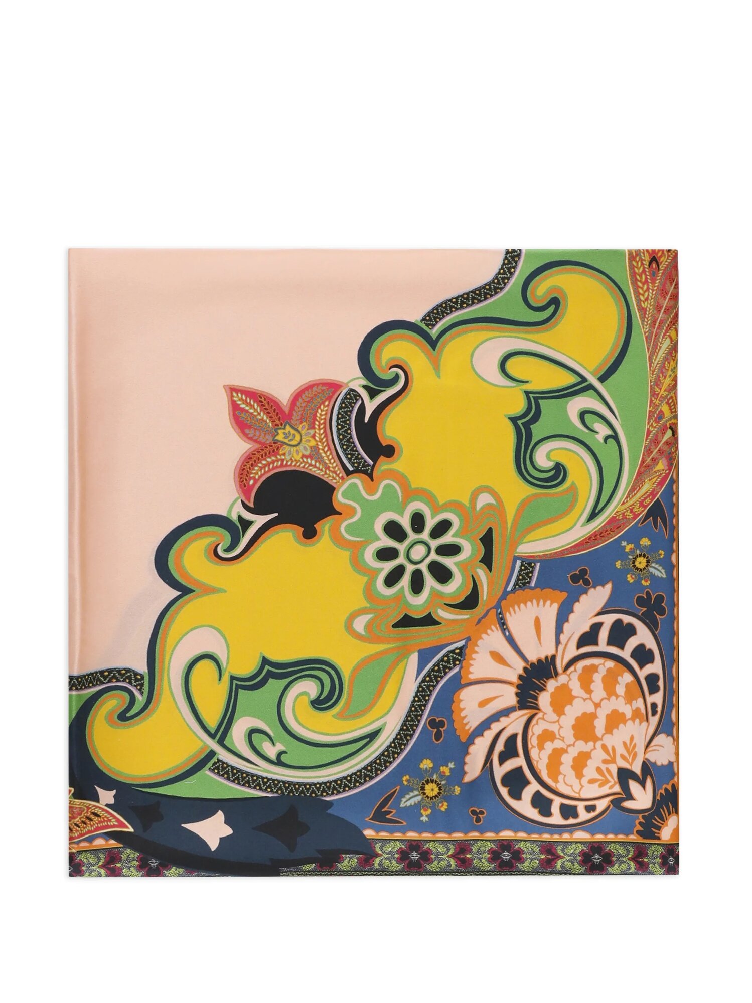 Шарф ETRO Paisley-print scarf для девочек, разноцветный — фото 1