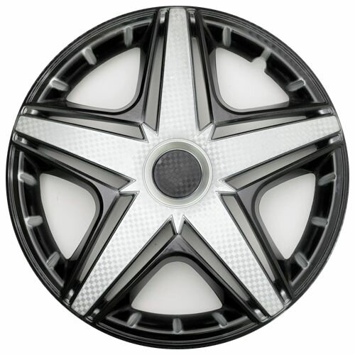 Колпаки декоративные (на пруж.) R-14 NHL Super Black (к-т 2 шт)
