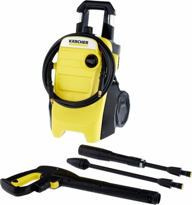 Минимойка K4 Compact, 1.637-500.0, желтый, черный ноутбук