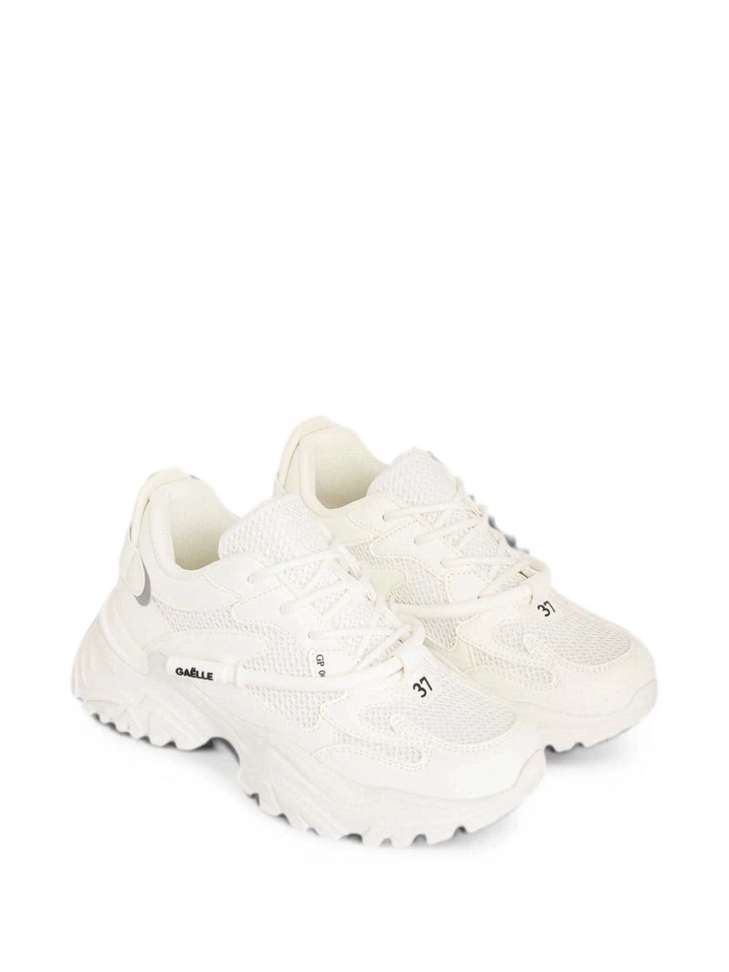 Кроссовки Gaelle Lace-up sneakers, размер 36, белый — фото 1
