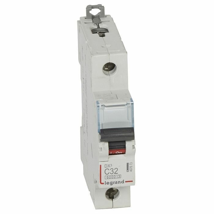 Автоматический выключатель Legrand DXЗ 1P 32А (C) 10кА, 407673