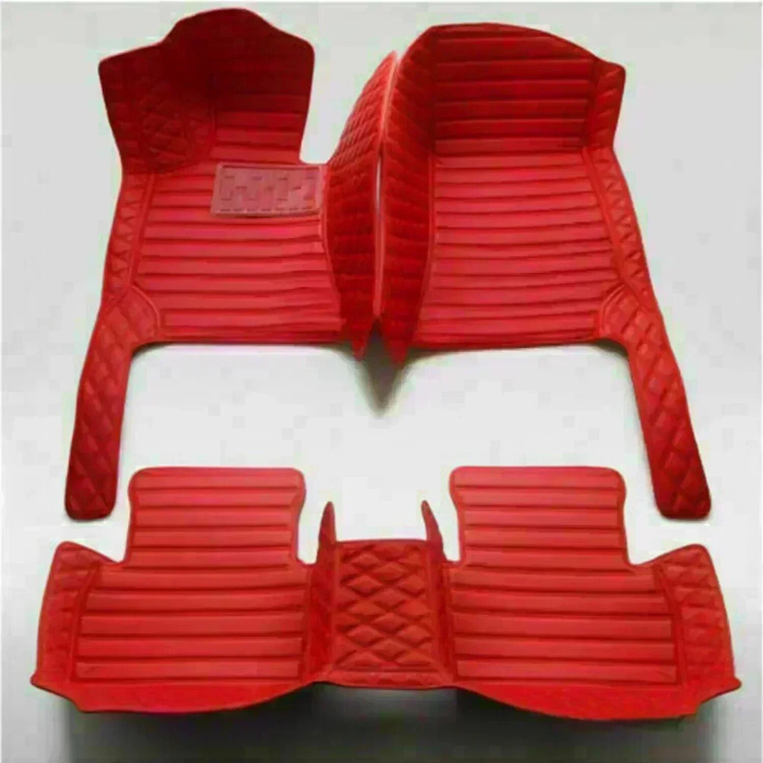 Автоковрики в салон HAVAL H9 (7 мест) 2024-2027, Striped Red