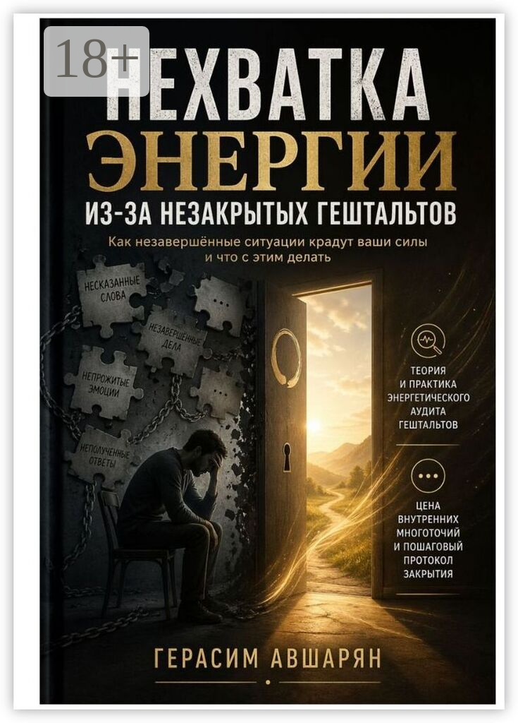 Нехватка энергии из-за незакрытых гештальтов