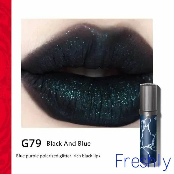 Miao Witch Collection Fantasy Mirror Lip Gloss Помада на губах - G79 Black And Blue