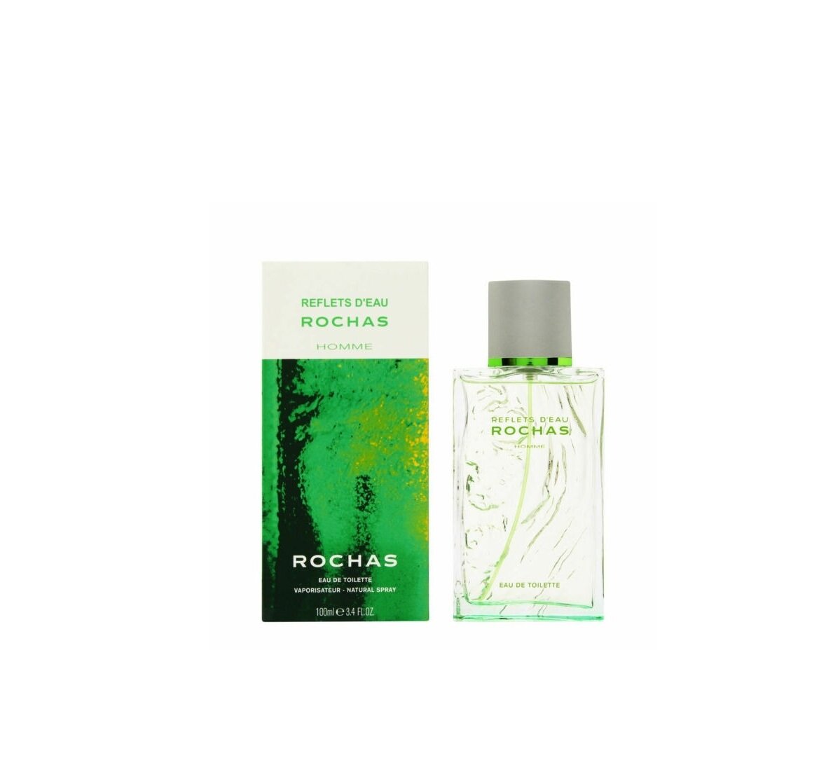 Rochas Reflets d'Eau de Rochas Pour Homme 100 мл туалетная вода мужская, древесные, фужерные