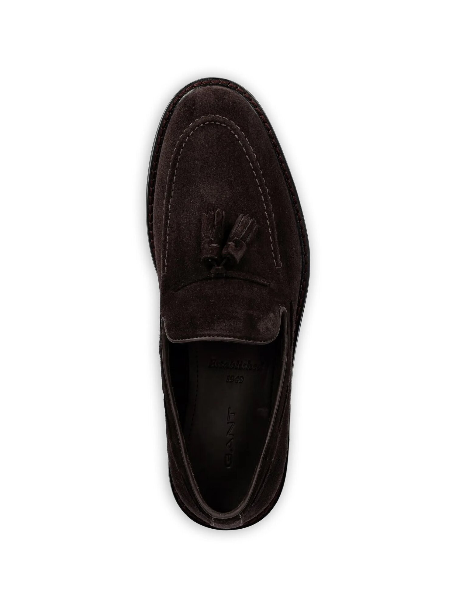 Лоферы GANT Tassel suede loafers, размер 43, коричневый — фото 1