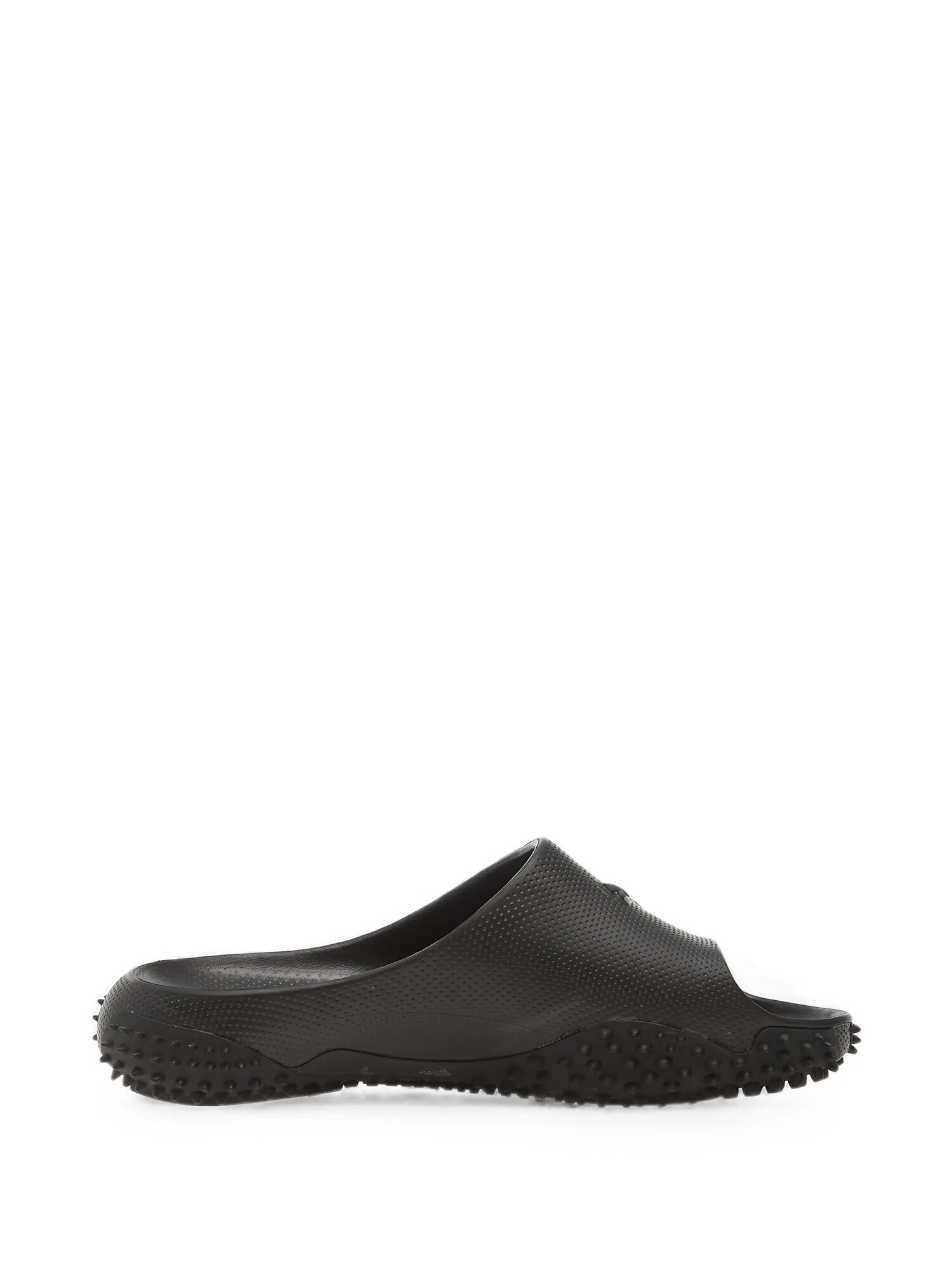 Шлёпанцы PUMA Mostro debossed-logo slides, размер 7.5 US, черный