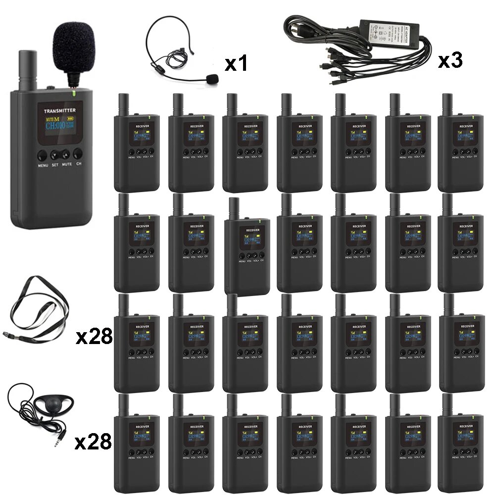 Радиоруководство 2.4G 1T and 28R