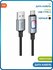 Дата-кабель Hoco U144 USB-Type-C, 1 м, черный