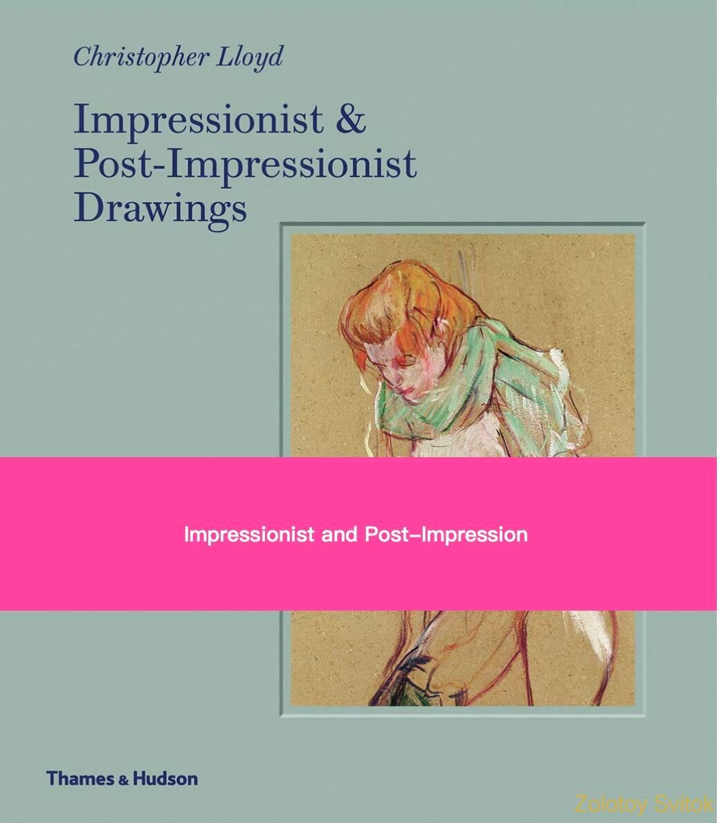Книга "Impressionist and Post-Impression", твердый переплет, английский язык