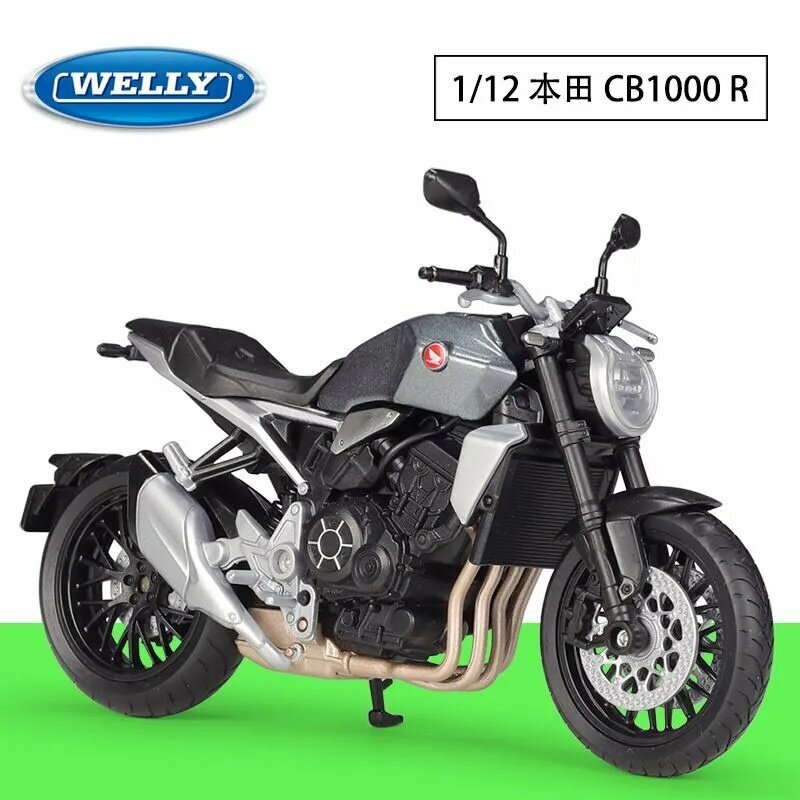 WELLY 1:12 HONDA CB1000 R Alloy Motorcycle Model Коллекция хобби, подарок на день рождения, модель автомобиля
