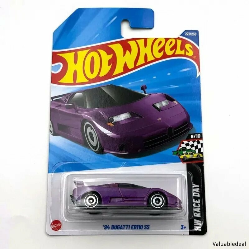 Машинка Mattel Hot Wheels 2025 94 Bugatti EB110 SS