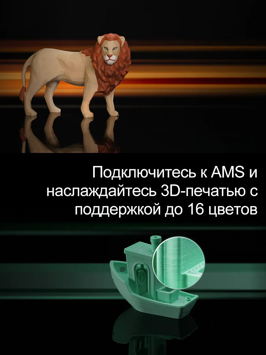 3D Принтер Bambu Lab P1S Combo AMS EU-версия — фото 1