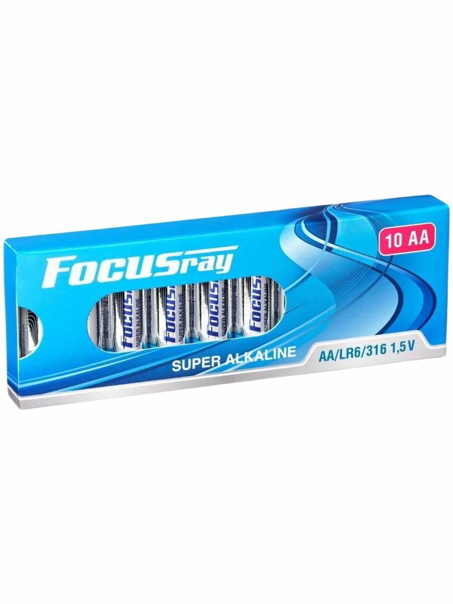 Батарейки Focusray SUPER ALKALINE LR6/BOX10 628335 - 10 штук