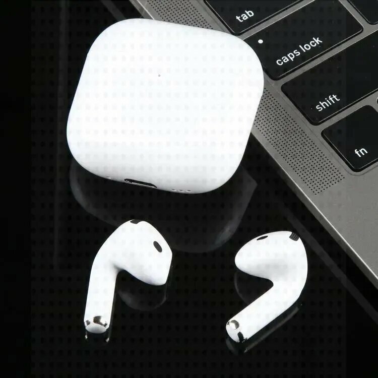 Наушники беспроводные с микрофоном, Bluetooth, USB Type-C, белый