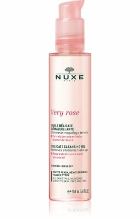 Средство для умывания Nuxe very rose delicate cleansing oil, 150 мл