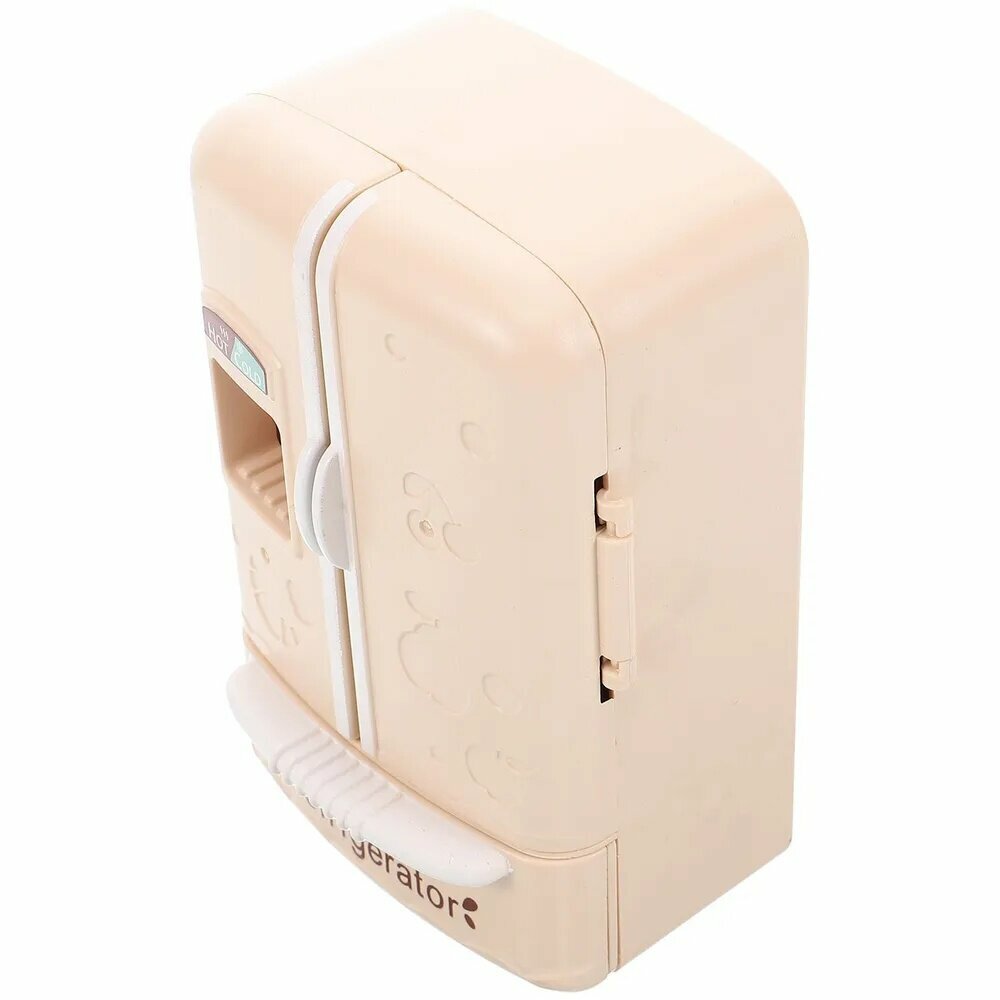 Минихолодильник Для Кукольного Домика, Бежевый, Abs, 7.3x6x12 См, 1 Шт