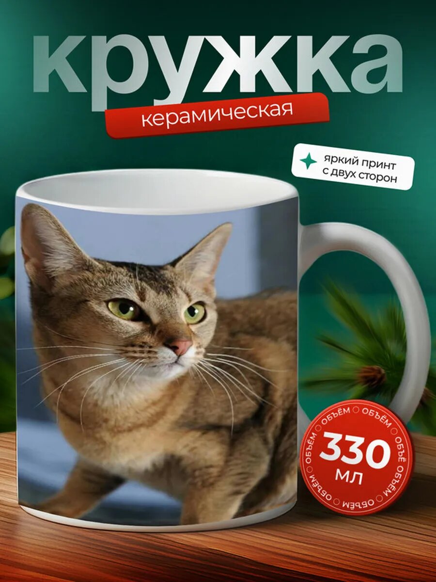 Кружка Чаузи кот 33,