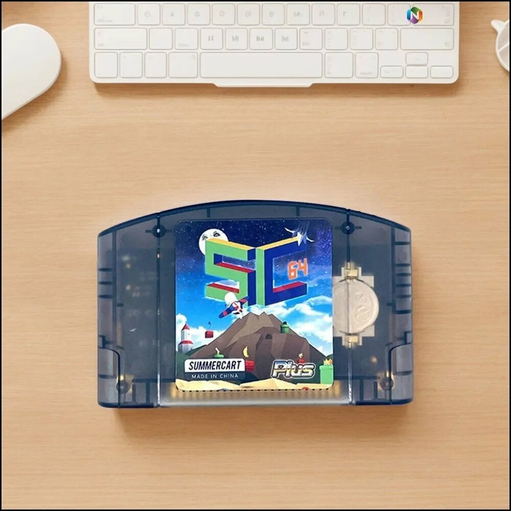 Эксклюзивная загрузочная картридж SummerCart64 для консоли Nintendo 64 N64-.