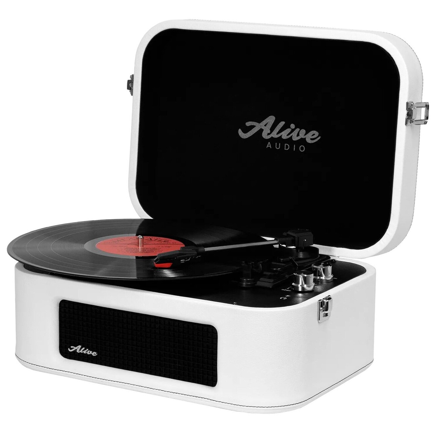 Виниловый проигрыватель Alive Audio Stories White Bluetooth Vinyl Record Player STR-06-WH