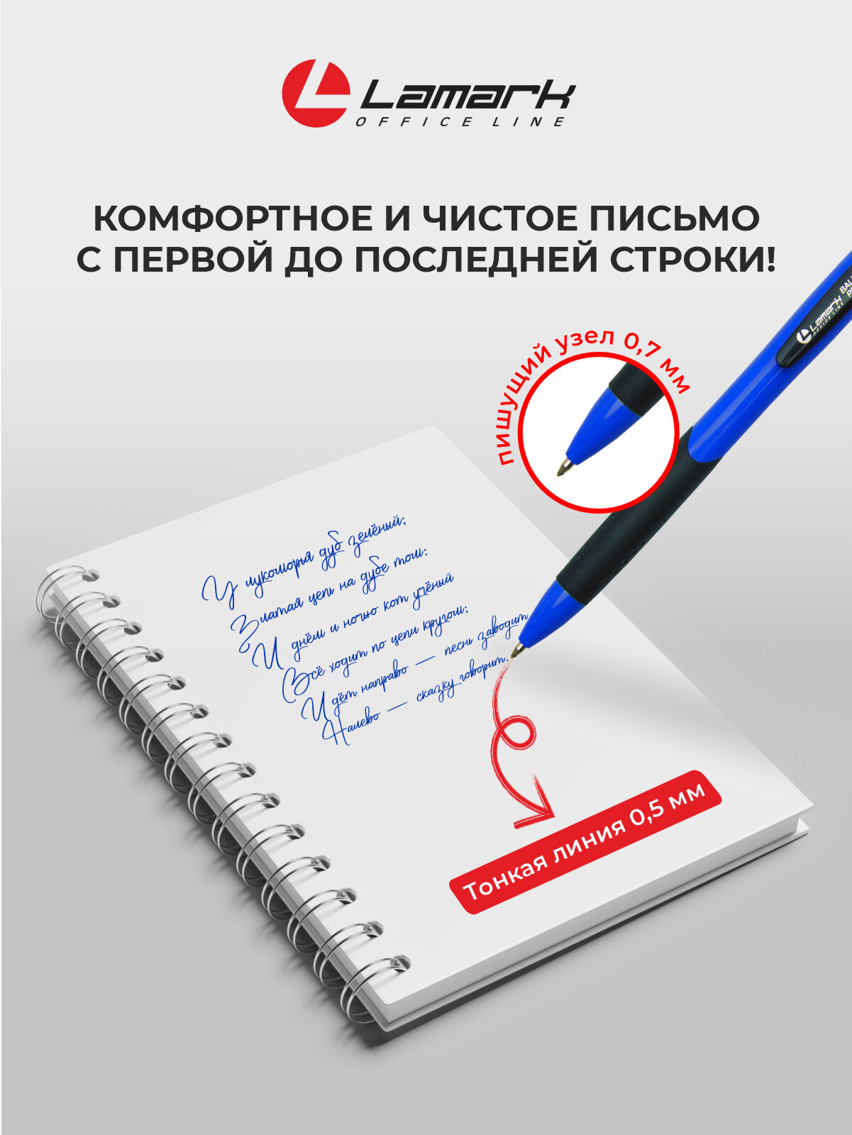 Ручки шариковые автоматические Eye синие 0,7 мм синий корпус набор 10 штук шариковые ручки набор ручек синие чернила