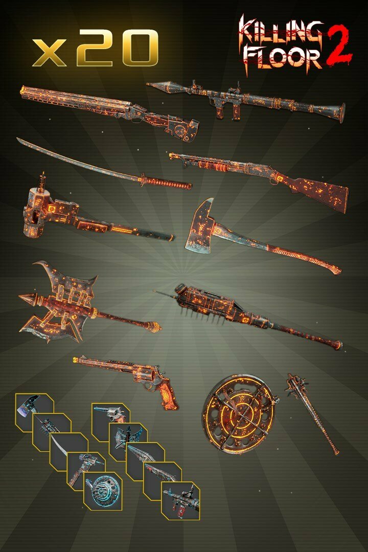 Дополнение Hellmark Weapon Skin Bundle Pack — Xbox Series X|S, Xbox One — Цифровая версия