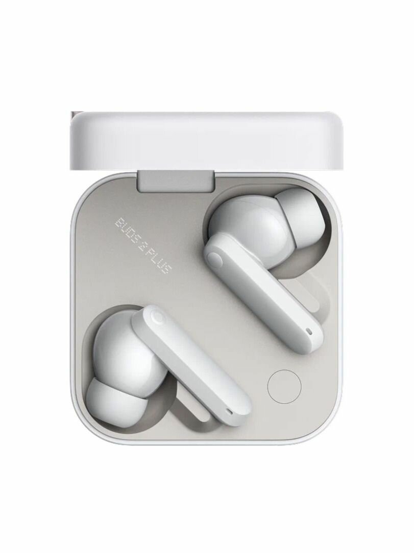 Беспроводные наушники Nothing CMF Buds 2 Plus, B184 Light Gray (New 2025) (A10600105) с шумоподавлением — фото 1