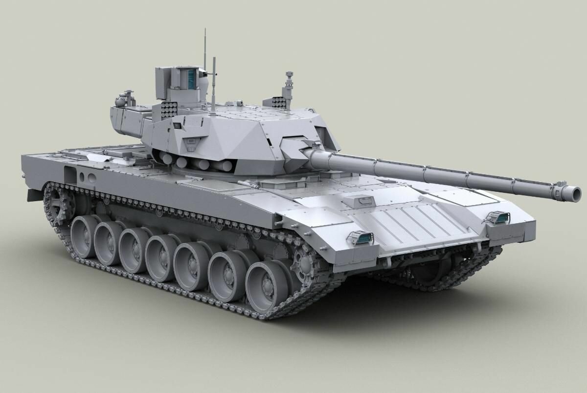 T-14 Armata. Т-14 Армата. Масштабная модель 1:72.