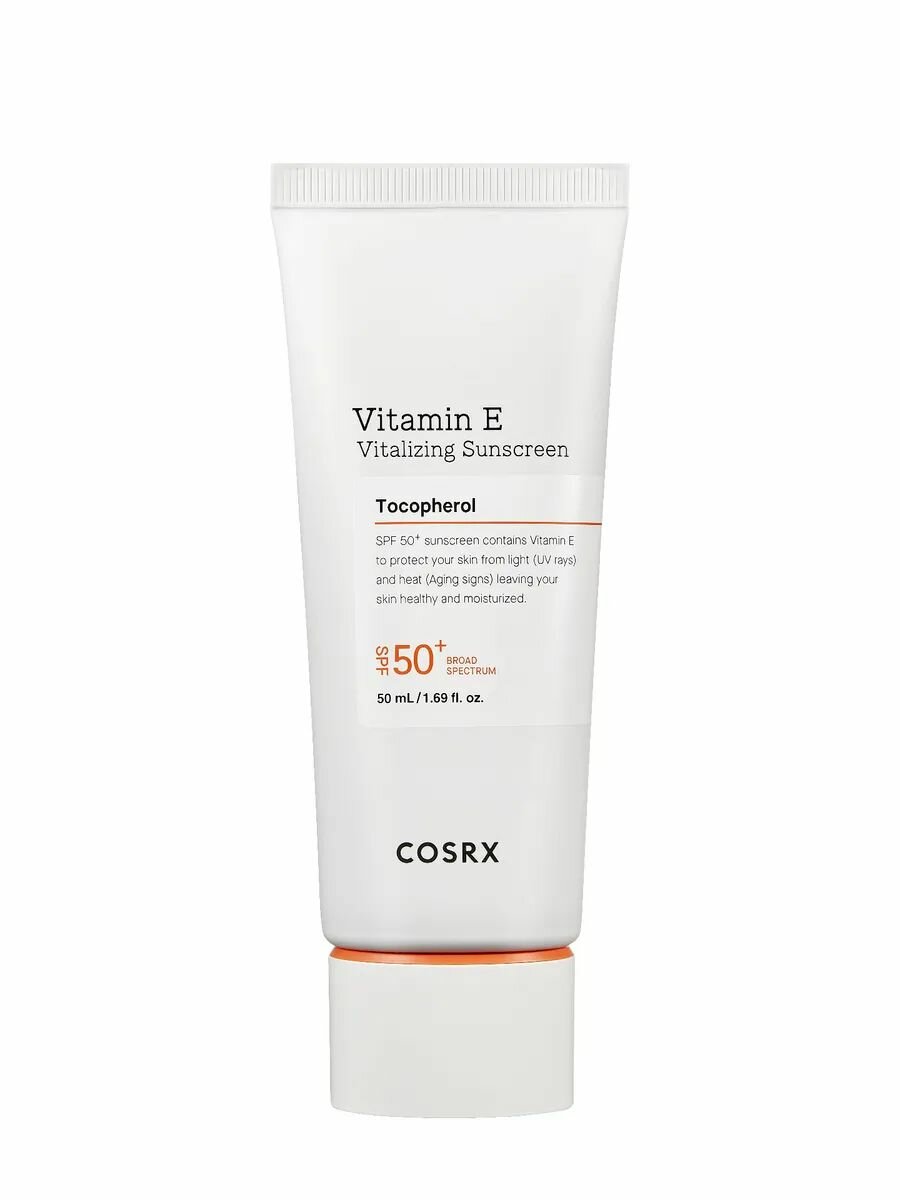 Солнцезащитный крем с витамином Е COSRX Vitamin E Vitalizing Sunscreen SPF 50+
