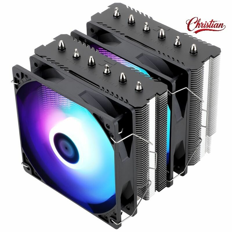Вентилятор Peerless Assassin 120 SE ARGB, черный, белый