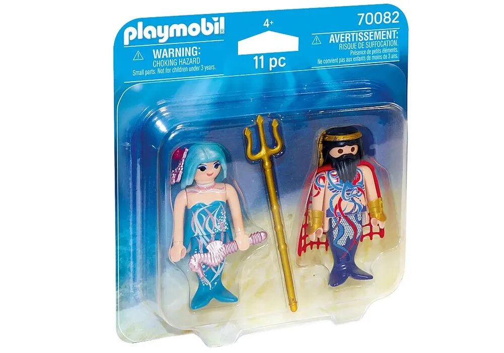 Playmobil-Мир Моби: Двойной морской король и русалка-70082