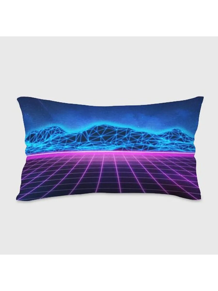 Synthwave Retrowave Подушка — фото 1