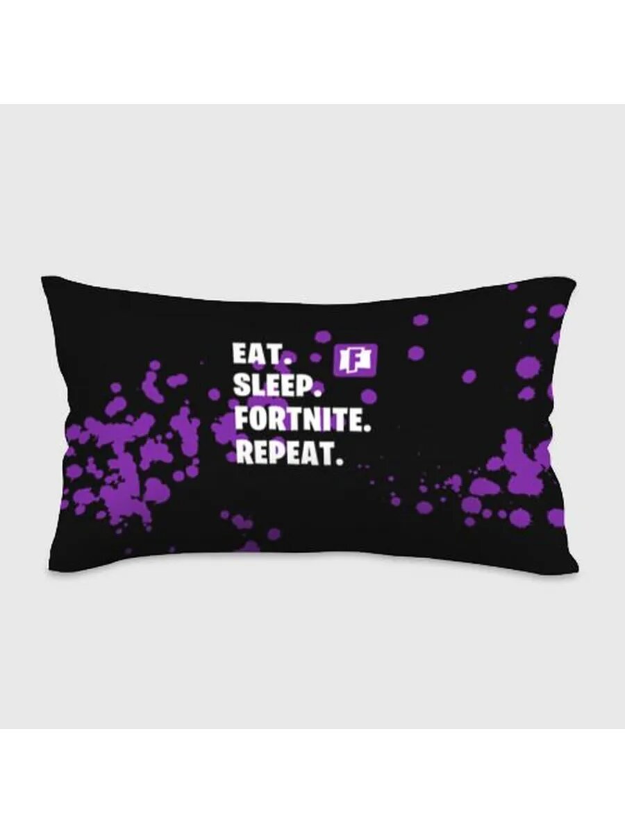 Eat Sleep Fortnite Repeat Подушка