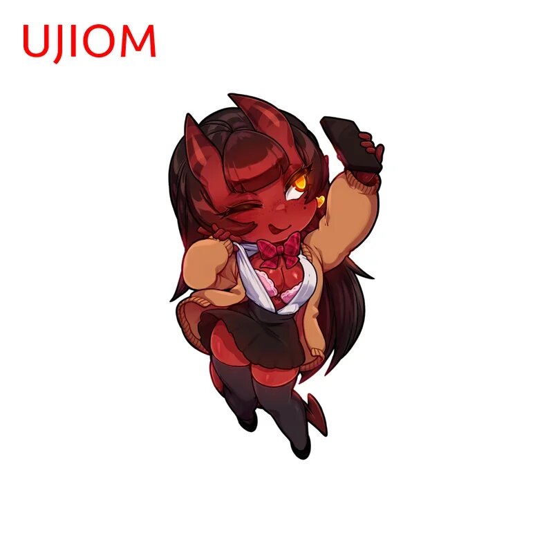 Наклейка на стену UJIOM Kawaii Succubus Meru