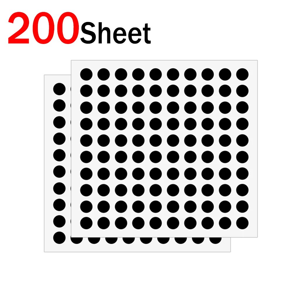 Светоблокирующие наклейки для умных очков Ray-Ban Meta BAPPSUS 200Sheet