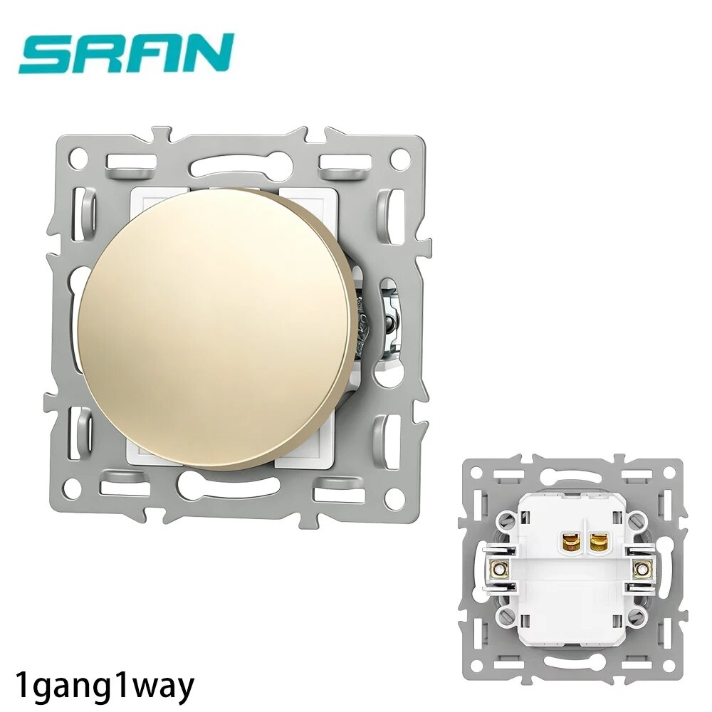 Настенный выключатель света SRAN RF1 1-3 клавиши 1gang 1way