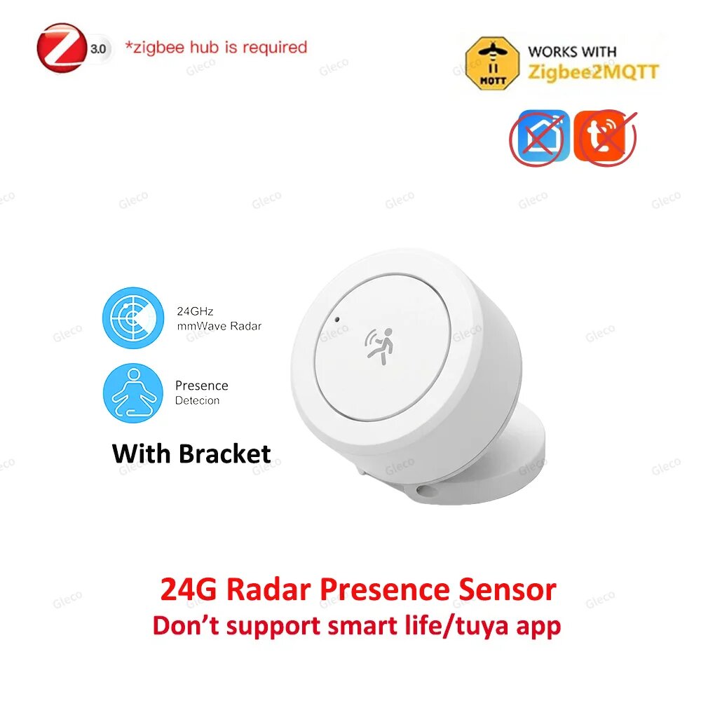 Датчик присутствия Coolo Z2M Zigbee TYPE5 For Z2M
