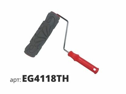 Инструмент для Нанесения Декоративный Валик Stmdecor вензель премиум EG4118TH Жесткий, Резиновый.