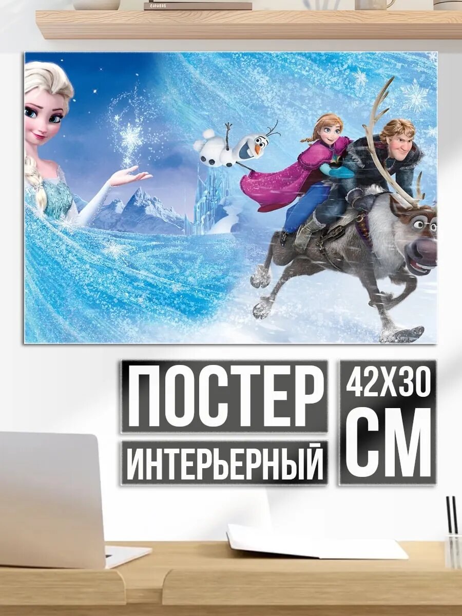Плакат постер Холодное сердце