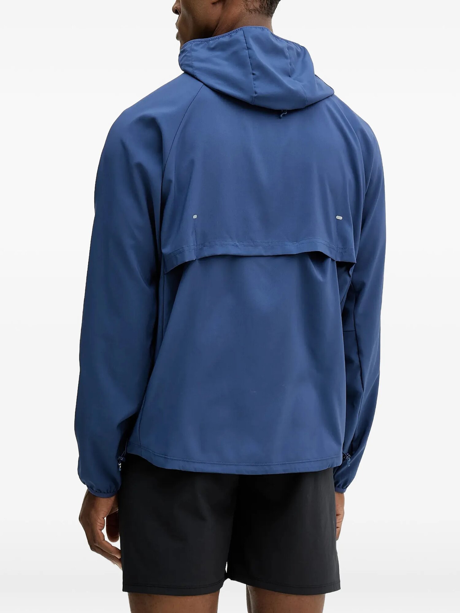 Куртка adidas Hooded zip-fastening jacket, размер M, blue — фото 1