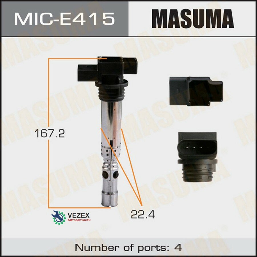 MASUMA MIC-E415 Катушка зажигания
