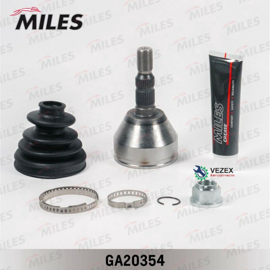 MILES GA20354 ШРУС наружный OPEL ASTRA/ZAFIRA 1.9-2.0 04- (GKN 304397) GA20354