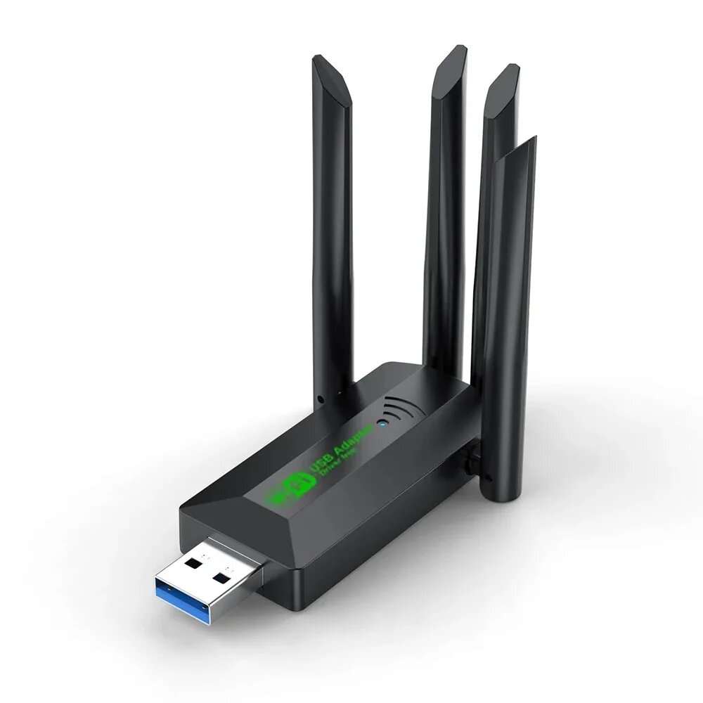 Беспроводной адаптер Wi-Fi 1300 Мбит/с 1200M