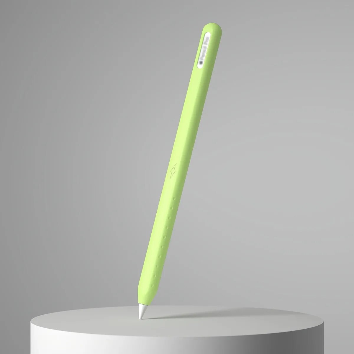 Силиконовый чехол для Apple Pencil 2 синего цвета Luminous green