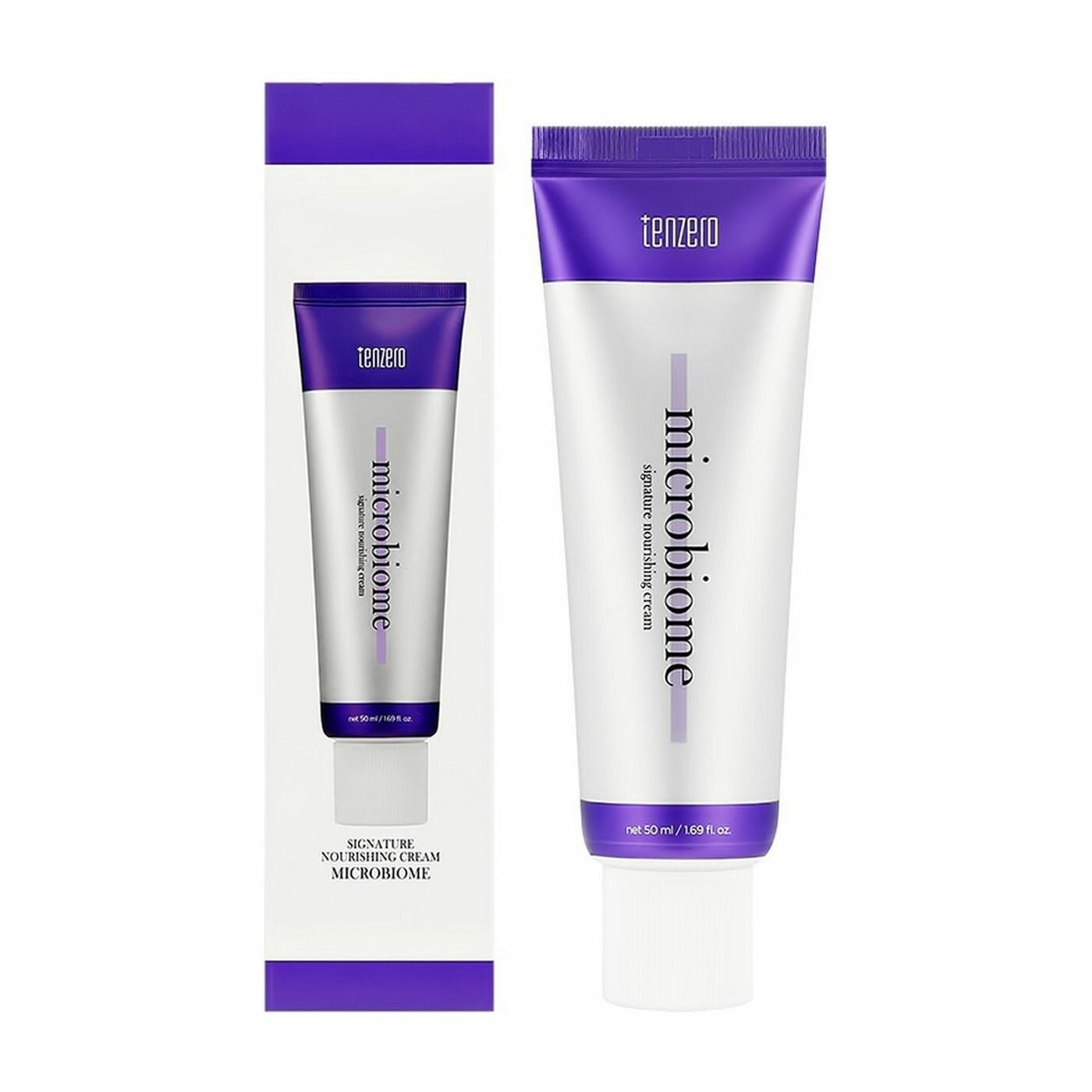Tenzero Питательный крем для лица с пробиотиками Signature Microbiome Nourishing Cream, 50 мл