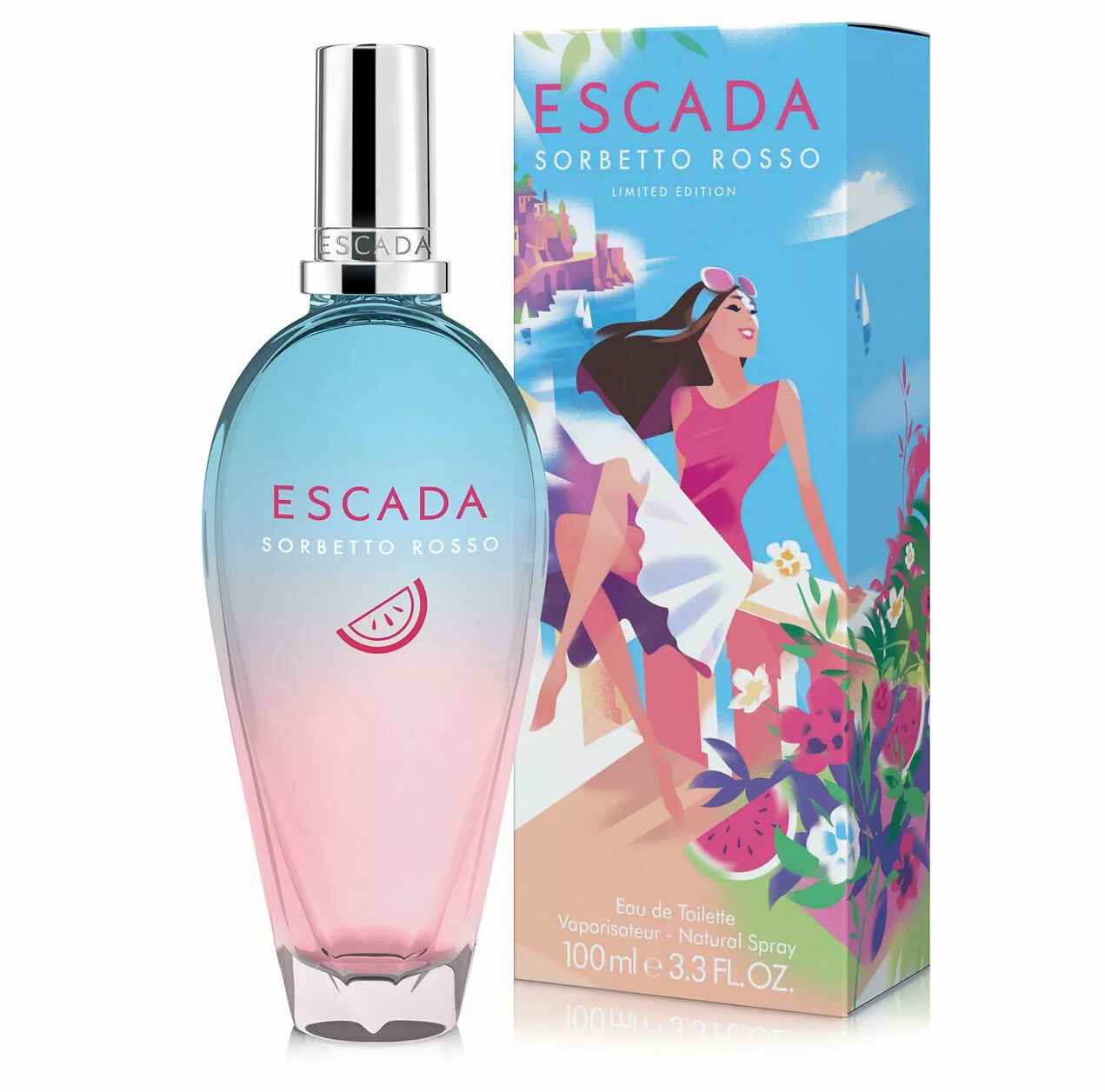 Женские духи Эскада Сорбетто Россо 100 мл - Escada Sorbetto Rosso туалетная вода