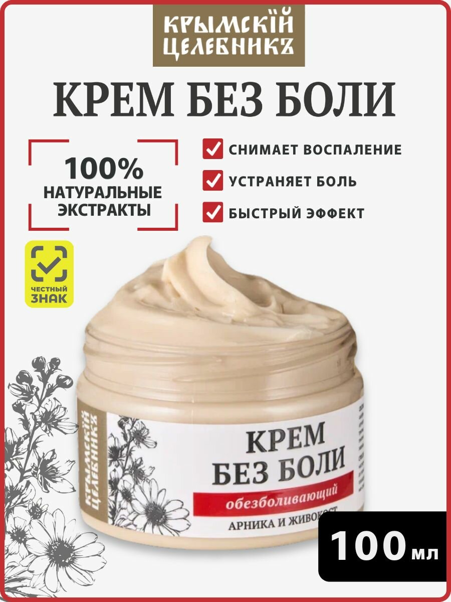 Крем для суставов обезболивающий